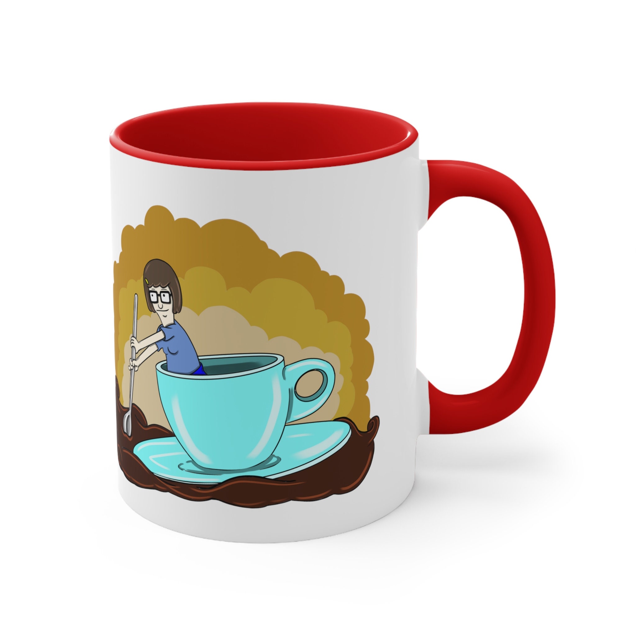 Espresso Tina, Bob's Burger Coffee Cup,accent Coffee Mug, 11oz - Etsy