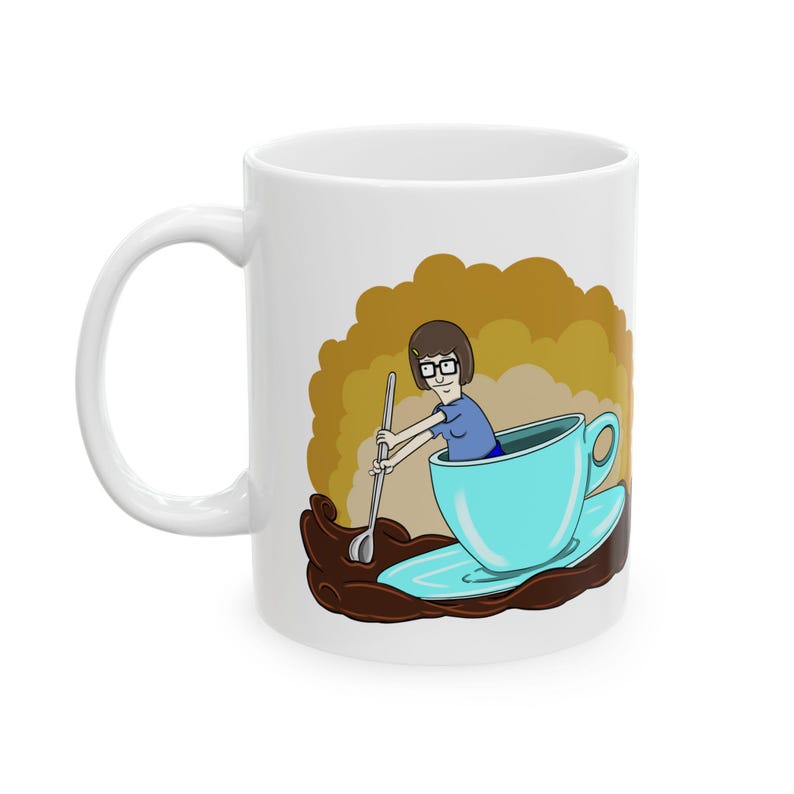 Espresso Tina, Tina, Bobs Burgers, Coffee Mug, Mug, Ceramic Mug 11oz - Etsy