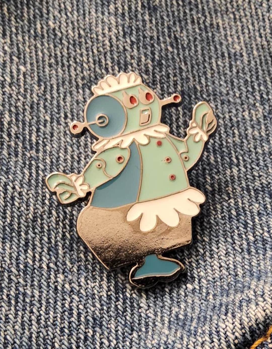 Enamel Pin, Robot Pin, Retro Pin, Jetsons, Cartoon Pin, Pin - Etsy