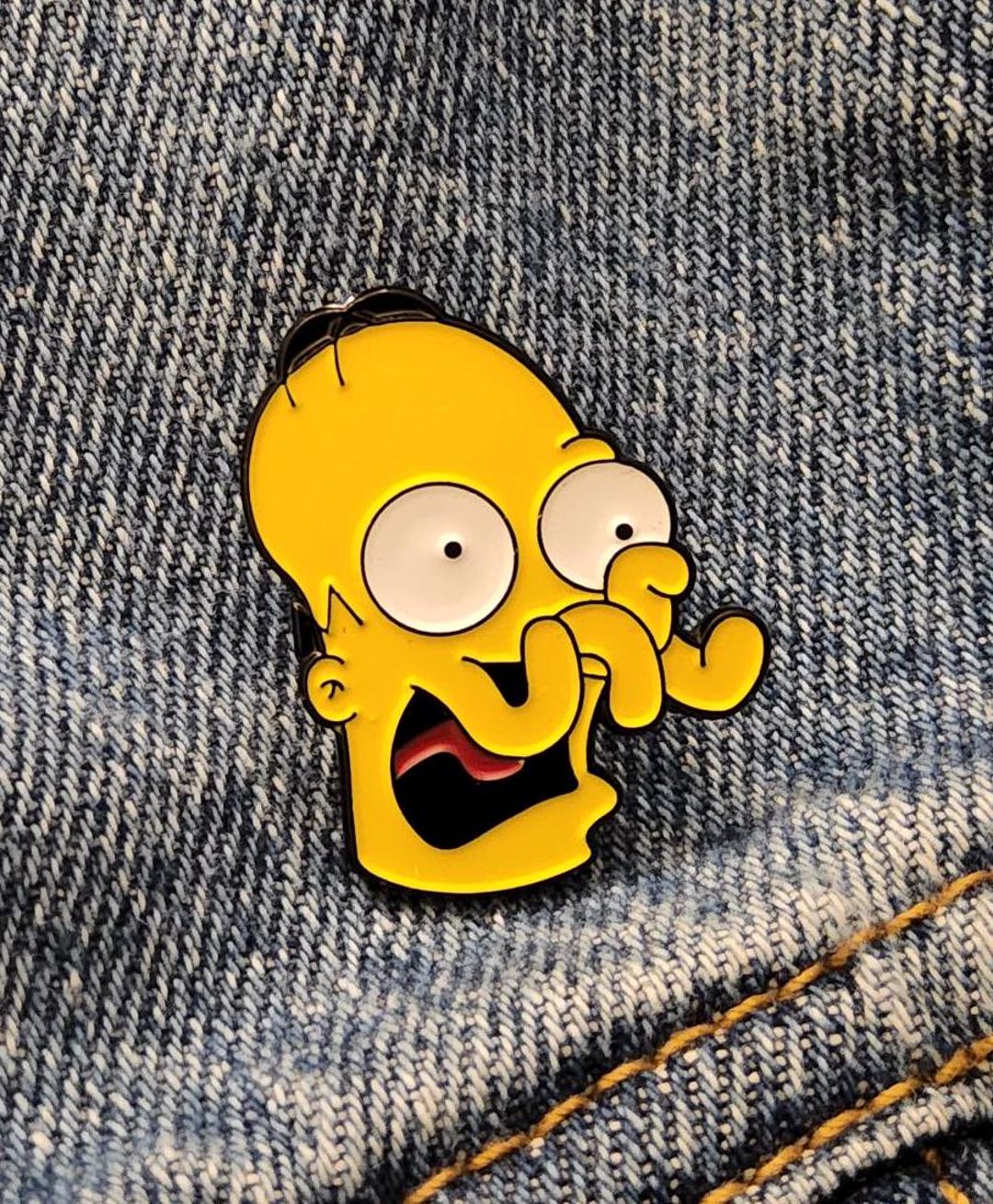 Homer, Zoidberg, Simpsons, Futurama, Cartoon Pin, Enamel Pin, Simpson ...