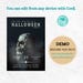 Creepy Skull Halloween Party Invitation, Spooky October Invite, Scary ...