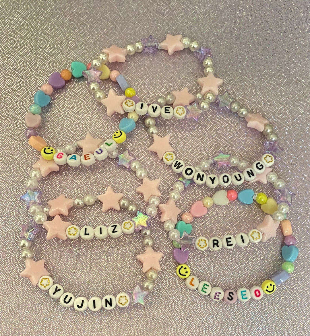 Ive Kpop Bracelets, Custom Kpop Jewelry, Ive Jewelry - Etsy