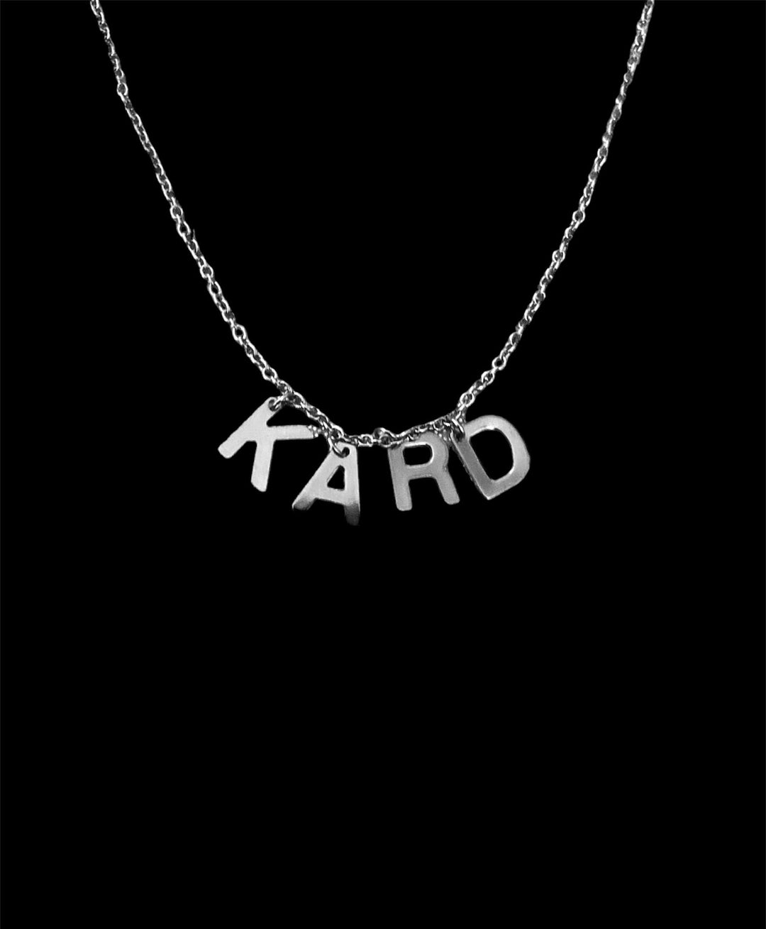 Kard Kpop Necklace, Kpop Name Jewelry, Custom Kpop Necklace - Etsy