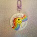 Pastel Goth Keychain, Kawaii Goth Charm, Halloween Keychain - Etsy