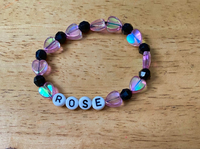 Blackpink Kpop Bracelet Blackpink Jewelry Kpop Beaded - Etsy