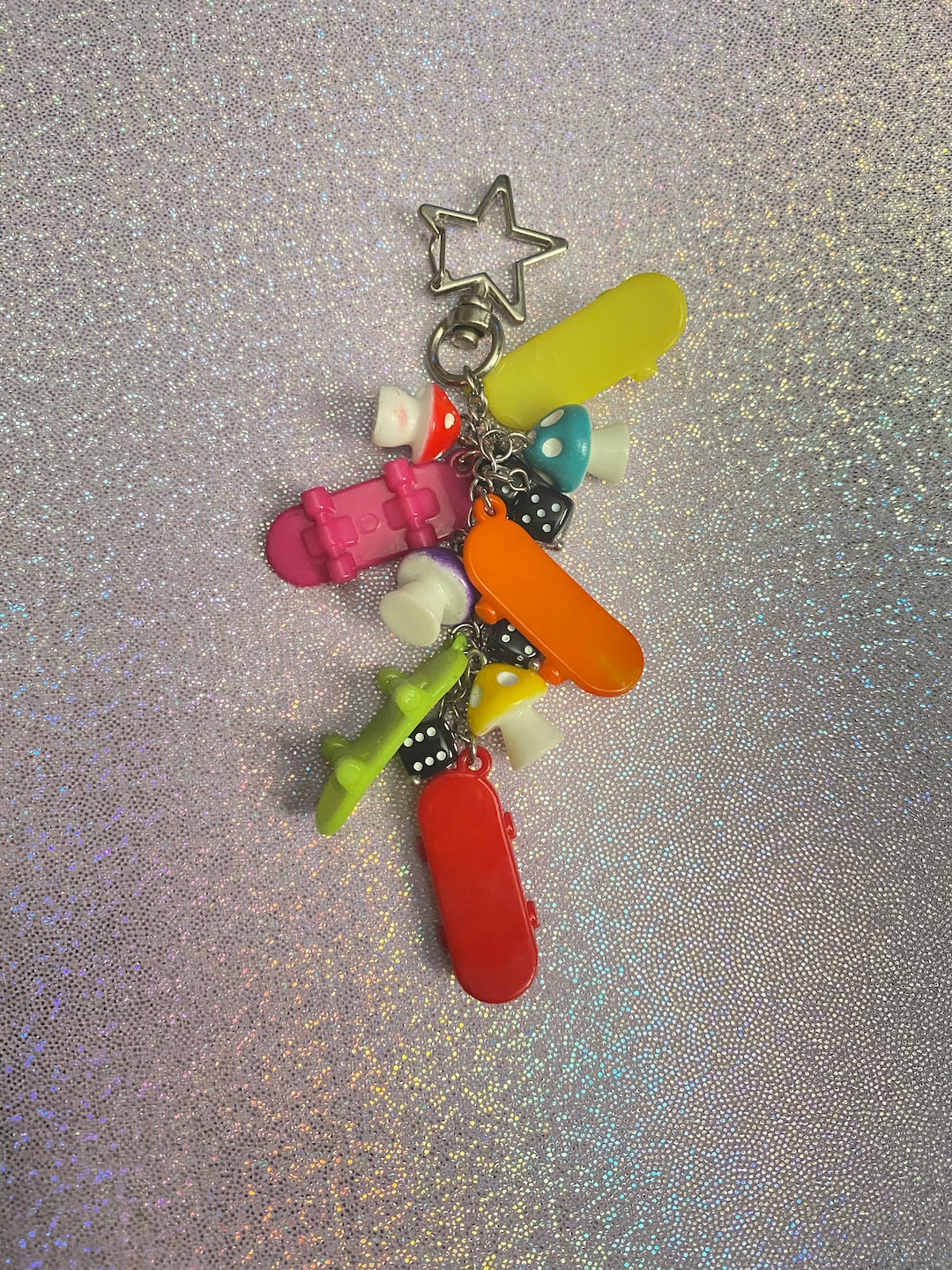 Skater Boi Keychain, Y2k Keychain, Decora Kei Charm - Etsy