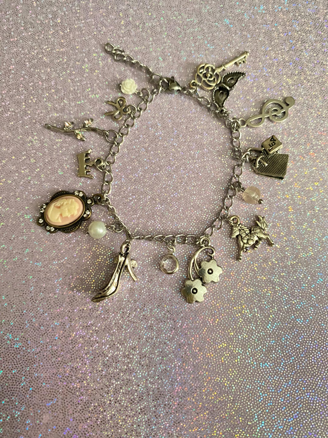 Regencycore Charm Bracelet, Regency Core Jewelry - Etsy
