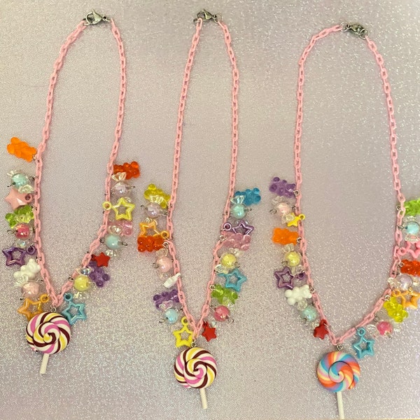 Candy Necklace - Etsy