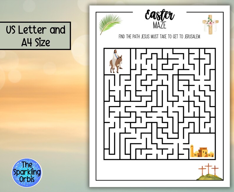 Printable Christian Easter Activities | Scripture Easter Worksheets ...
