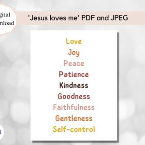 Set of 3 Printable Bible Verse Wall Art | Nursery | Child's Bedroom ...