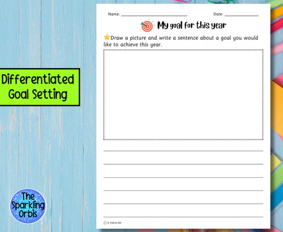 Student Goal Setting Worksheet Pdf
