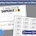 Printable Sunday School Reward Tickets and Certificate (PDF) - Etsy