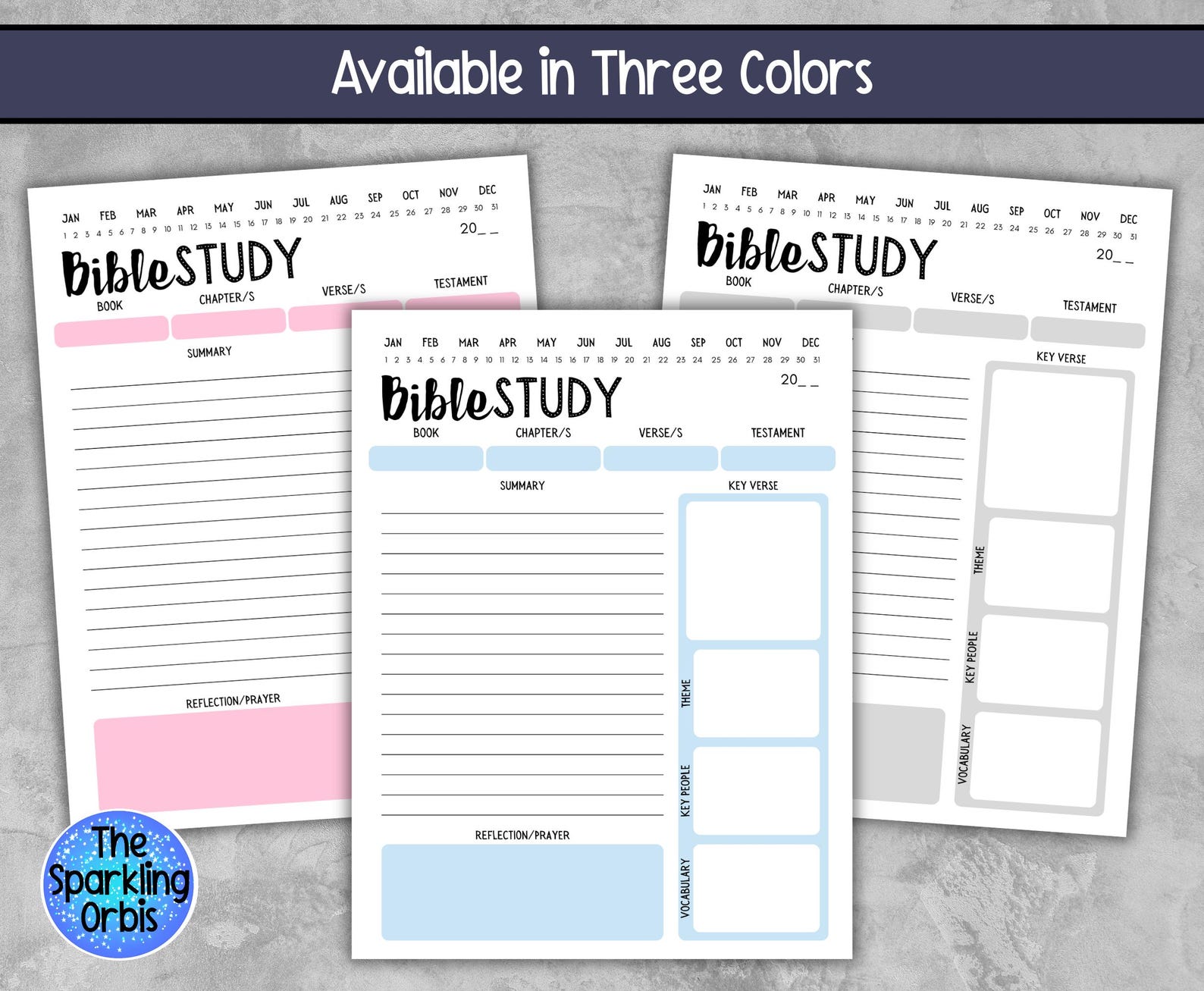 Printable Bible Study Worksheet | Bible Verses | PDF | US Letter and A4 ...