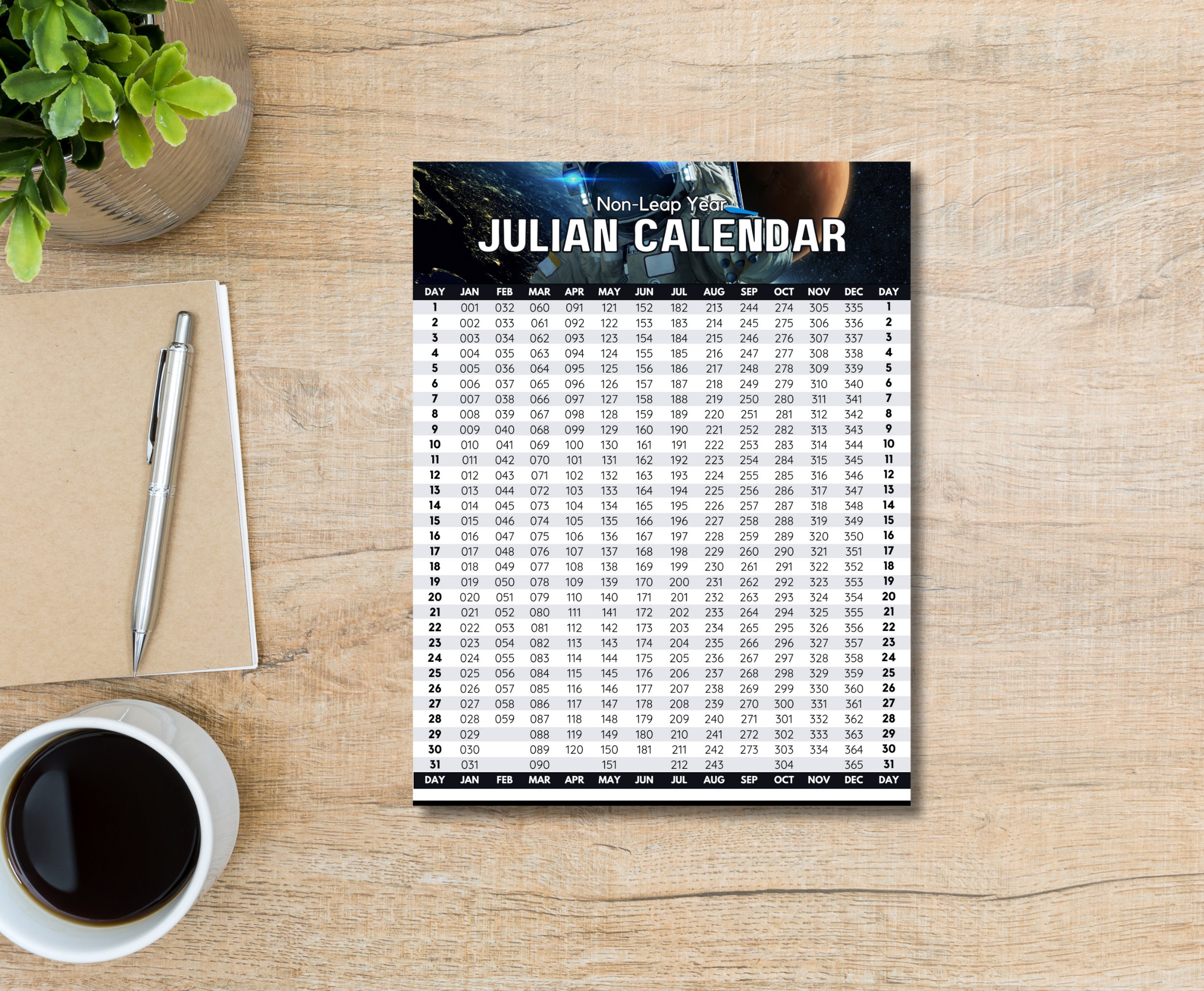 Julian Calendar | Military | Government | Space Design | Digital ...