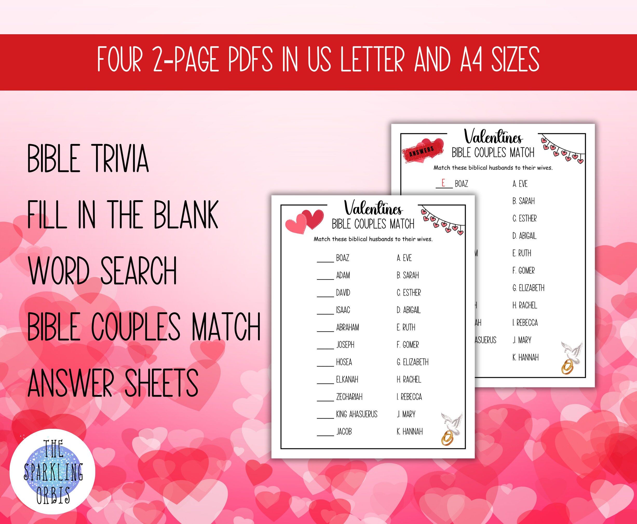 Printable Christian Valentine's Activities | Valentine Activities ...