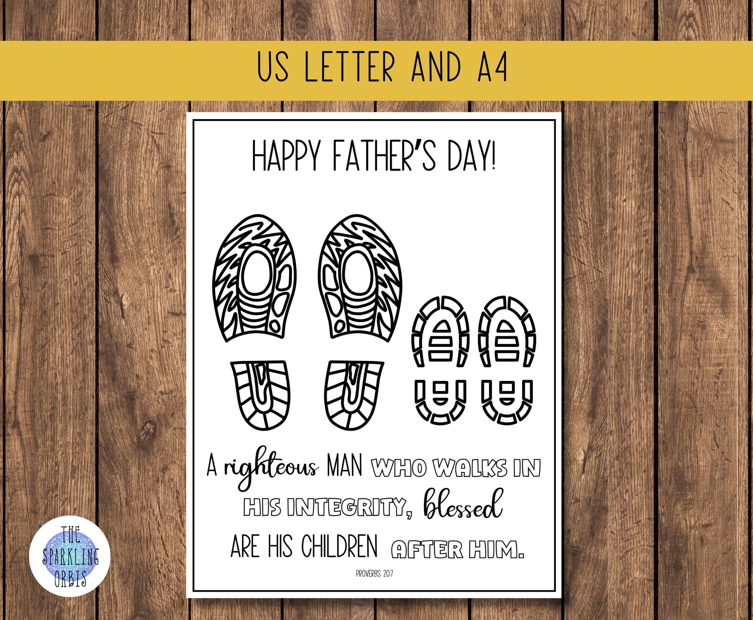 Printable Christian Father's Day Coloring Pages | Father's Day ...