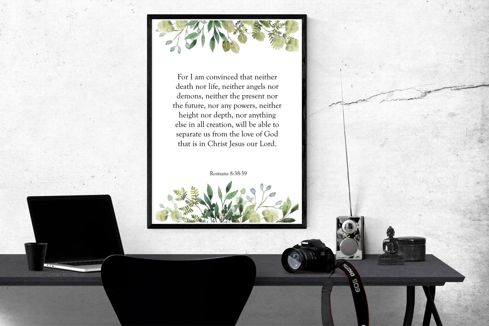 Romans 8:38-39 | Bible Verse Wall Art | Digital Download | Printable ...