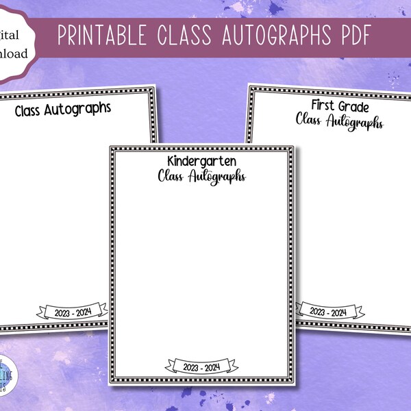 Autograph Signature - Etsy