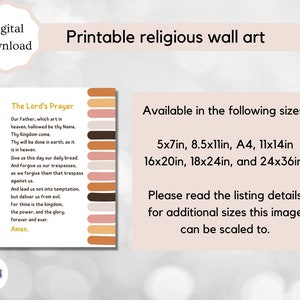 Set of 3 Printable Bible Verse Wall Art | Nursery | Child's Bedroom ...