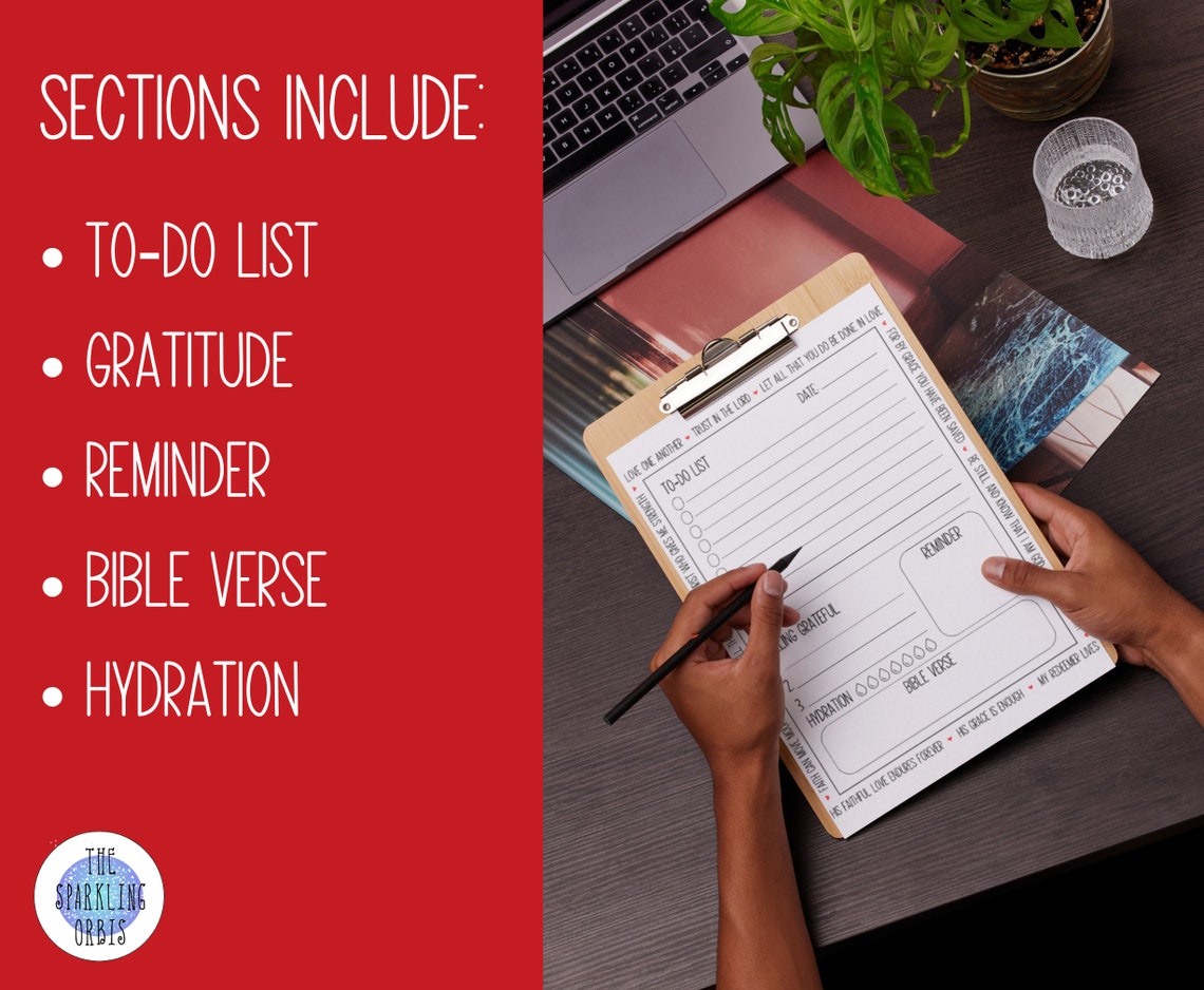 Printable Christian To-do List | Bible Quotes | US Letter and A4 ...