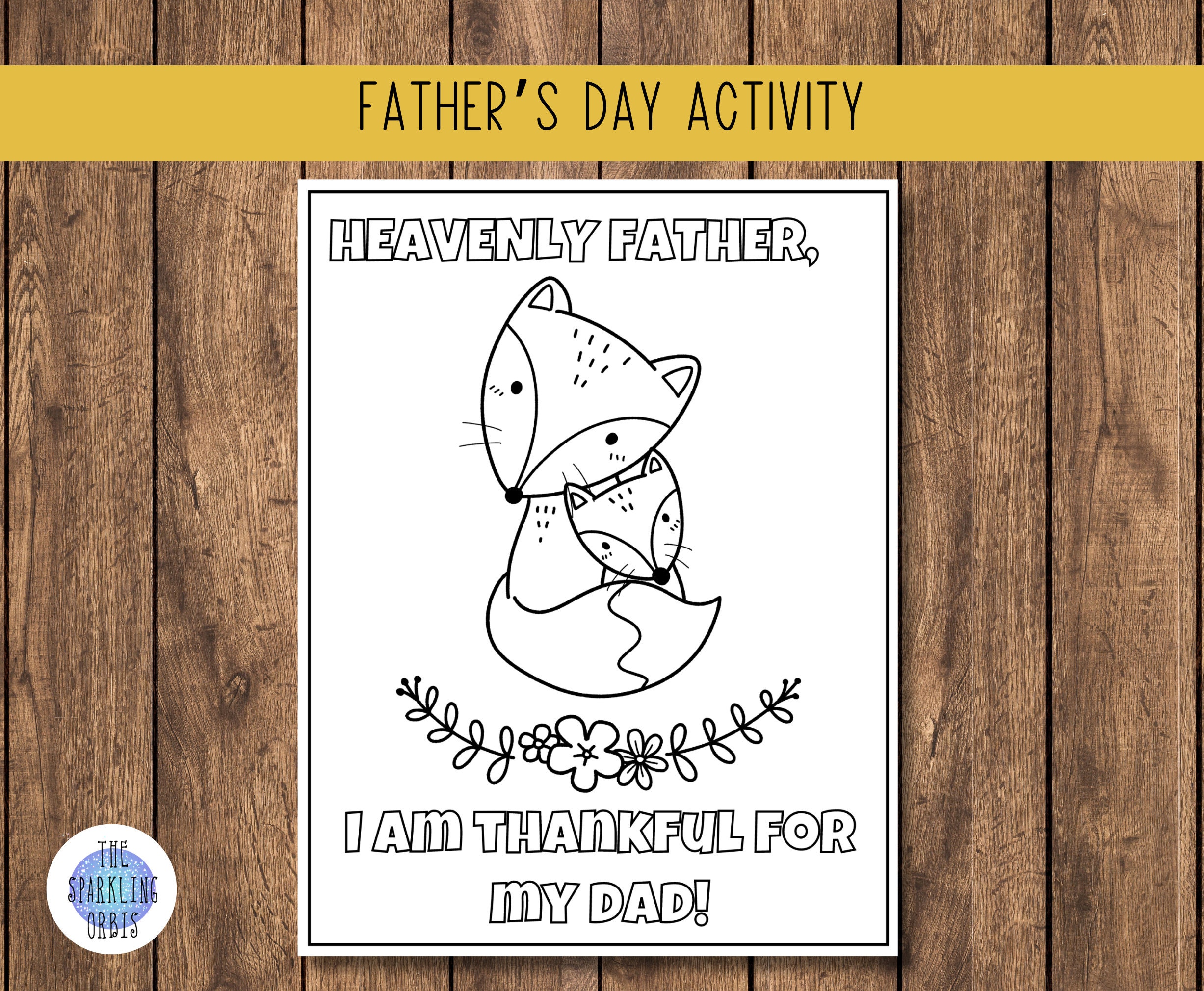 Printable Christian Father's Day Coloring Pages | Father's Day ...