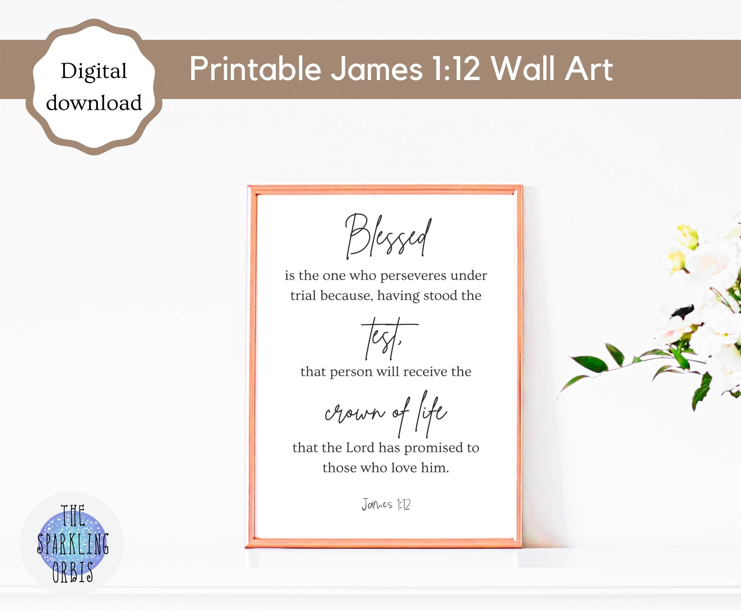 Printable Bible Verse Wall Art | John 1:12 | KJV | Religious Wall Art ...