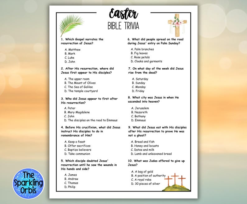 Printable Christian Easter Activities | Scripture Easter Worksheets ...