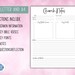 Printable Bible Study, Church Notes, and Prayer List Templates ...