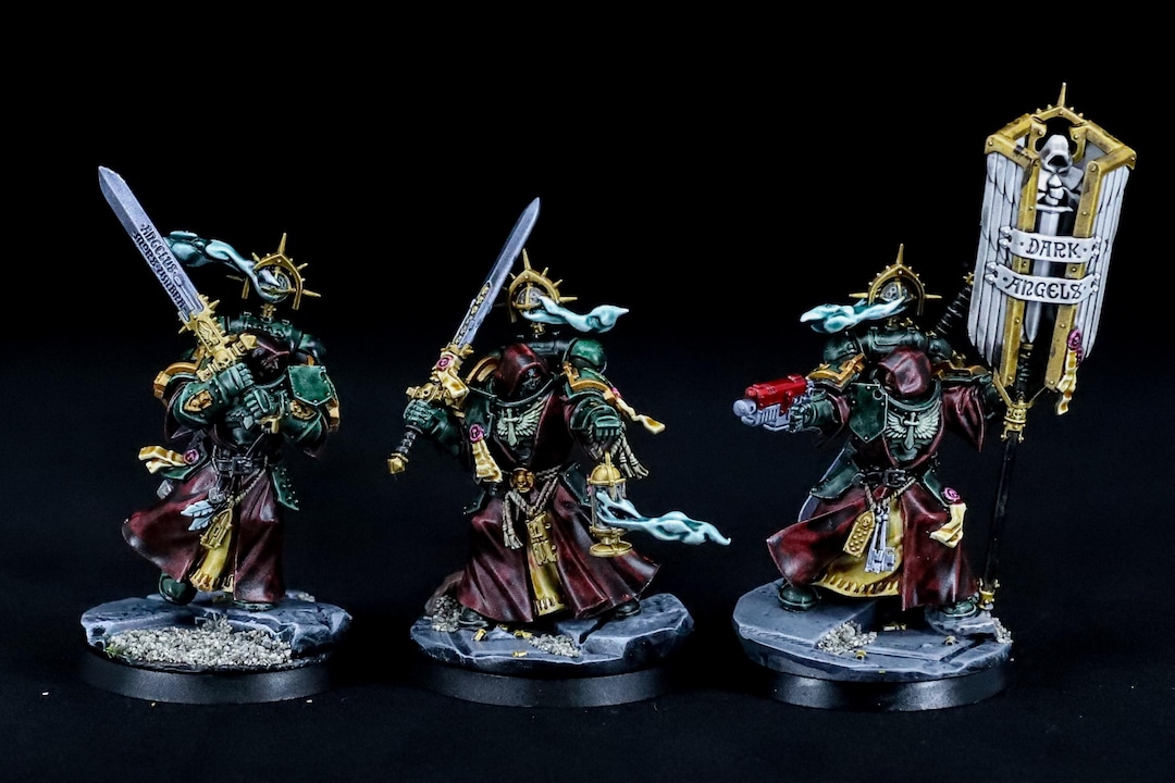 Inner Circle Companions - Space Marines: Dark Angels - Pro Painted ...