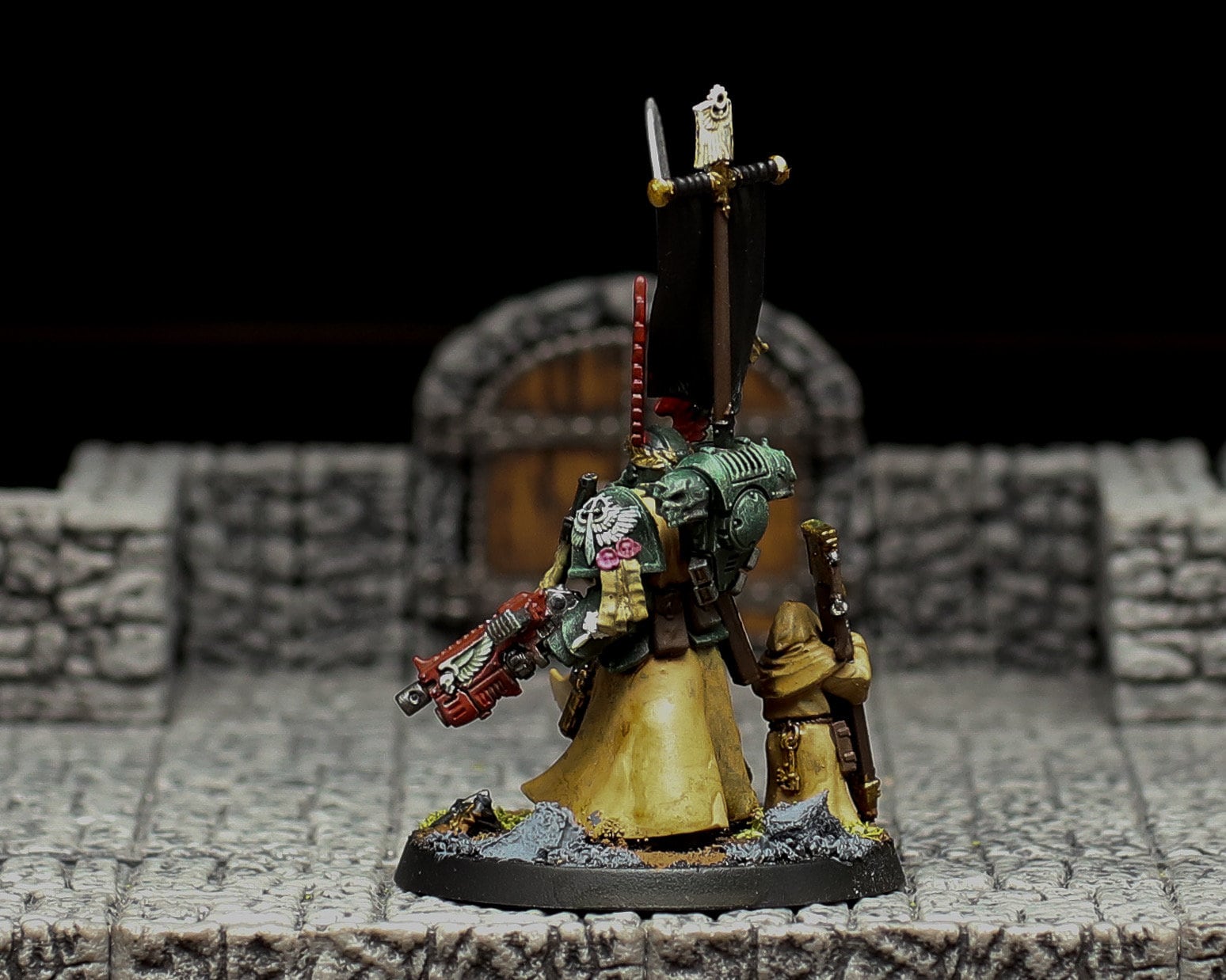 Azrael, Supreme Grand Master - Space Marines: Dark Angels - Pro Painted ...