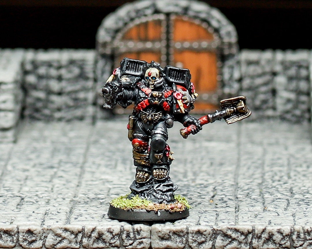 Lemartes, Guardian of the Lost Space Marines: Blood Angels Pro Painted ...