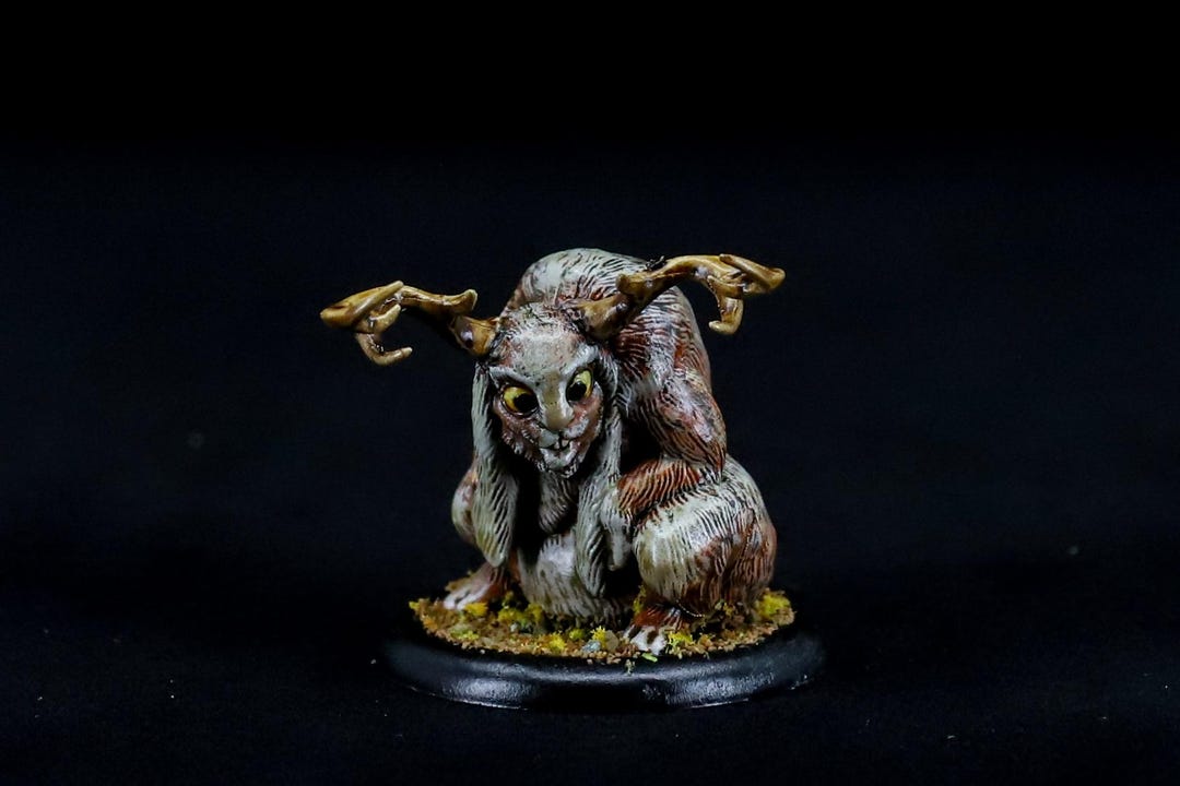 Jackalope Pro Painted Moonstone Miniatures COMMISSION - Etsy