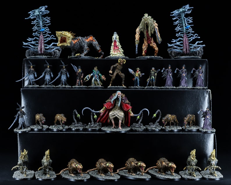 Bloodborne the Board Game Miniatures - Pro Painted Bloodborne ...