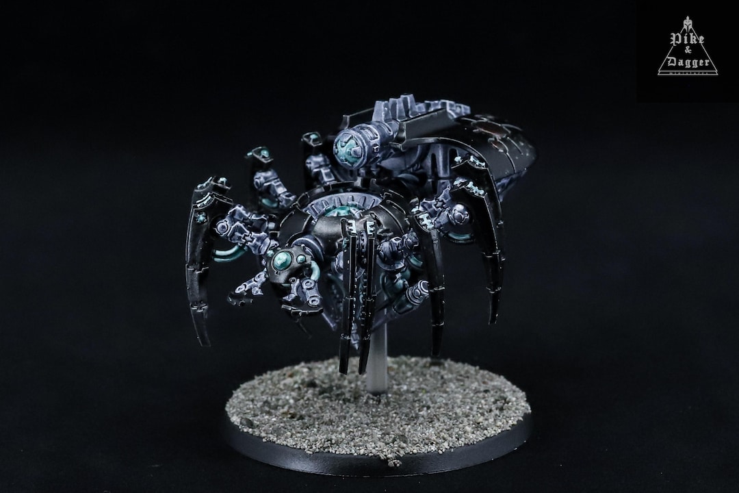 Canoptek Spyder - Necrons - Pro Painted Warhammer 40K Miniatures ...