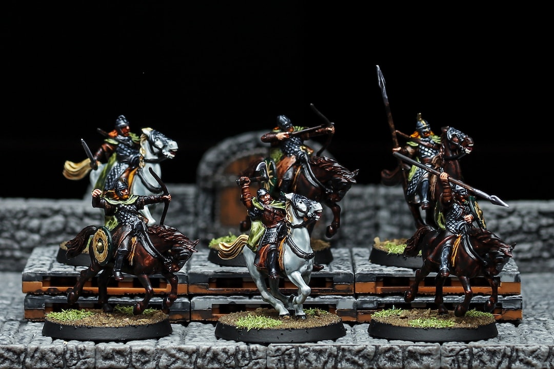 Riders of Rohan - Rohan - Pro Painted Lord of the Rings Miniatures ...
