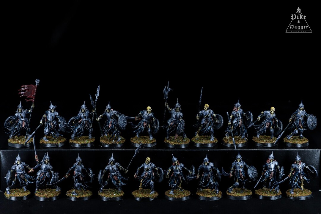 Deathrattle Skeletons - Soulblight Gravelords - Pro Painted Warhammer ...