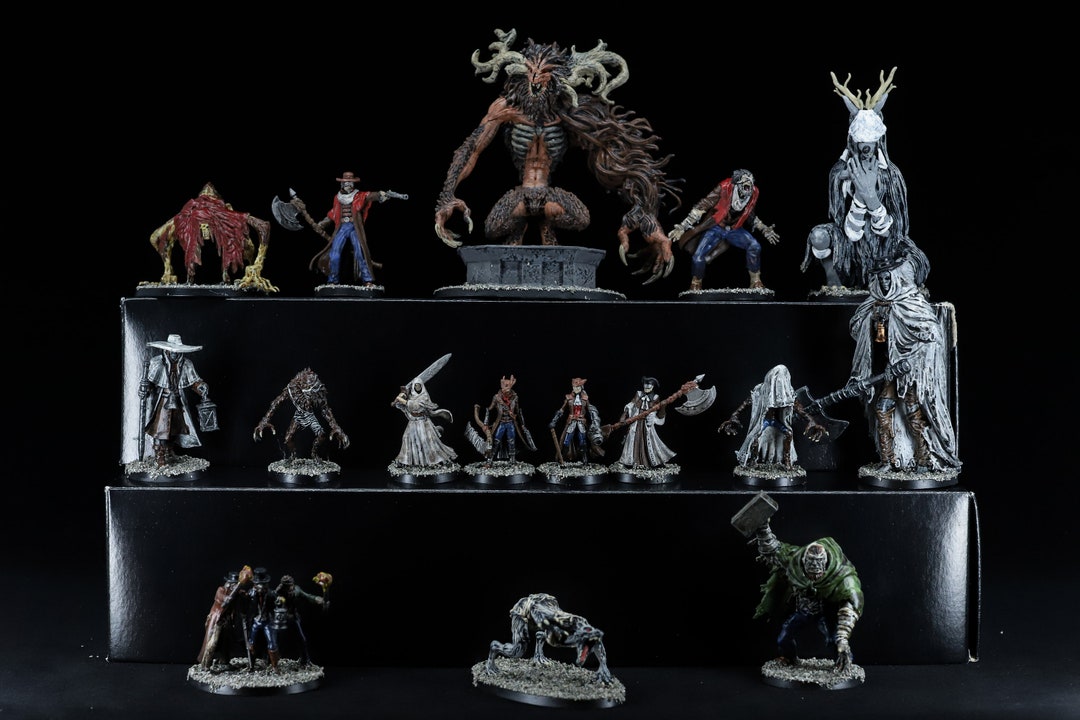Bloodborne the Board Game Miniatures Pro Painted Bloodborne Miniatures ...