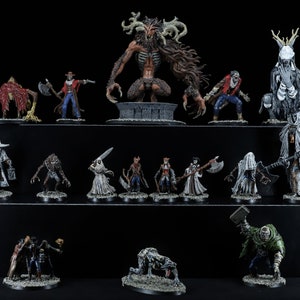 Bloodborne the Board Game Miniatures Pro Painted Bloodborne Miniatures ...