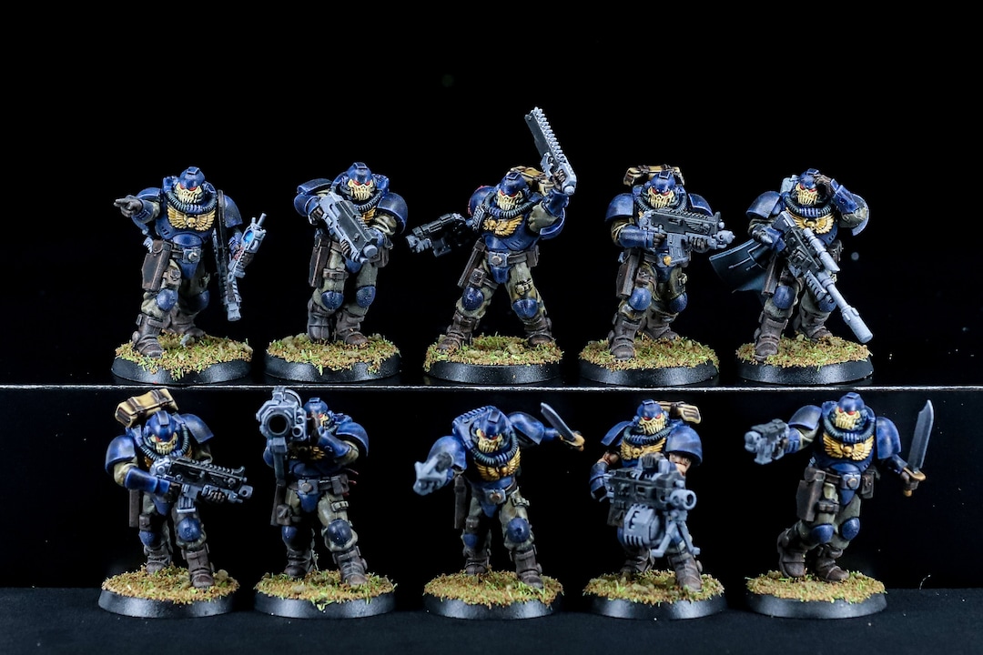 Kill Team: Scout Squad - Space Marines - Pro Painted Warhammer 40K ...