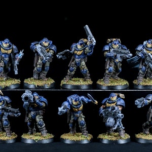Kill Team: Scout Squad - Space Marines - Pro Painted Warhammer 40K ...
