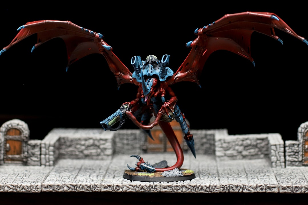 Winged Hive Tyrant Tyranids Pro Painted Warhammer 40K Miniatures ...