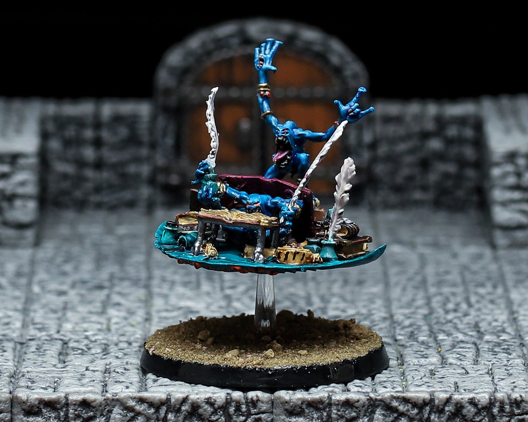 The Blue Scribes - Chaos Daemons - Pro Painted Warhammer 40K Miniatures ...