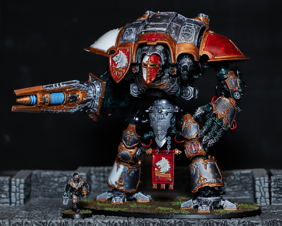 Knight Preceptor Canis Rex Imperial Knights Warhammer 40k Miniatures ...