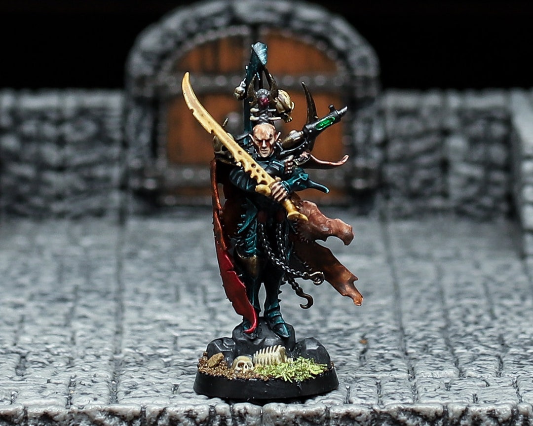 Archon - Drukhari - Pro Painted Warhammer 40K Miniatures **COMMISSION ...
