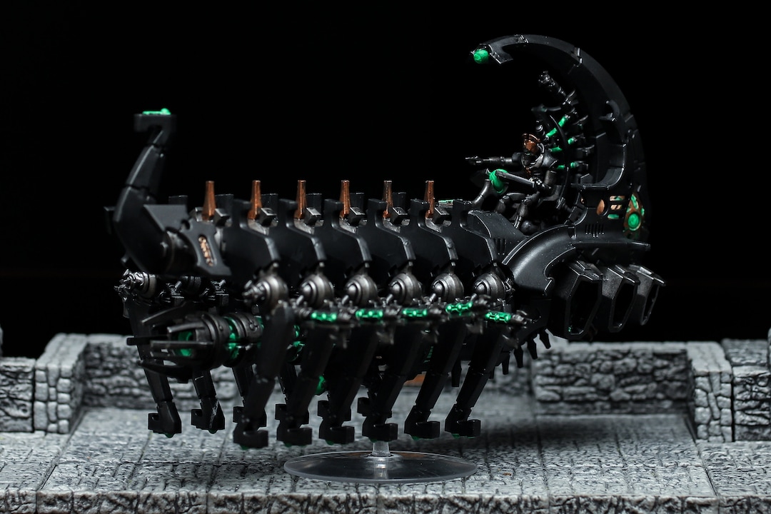 Necron Doomsday Ark - Pro Painted Warhammer 40K Miniatures **COMMISSION** - Etsy