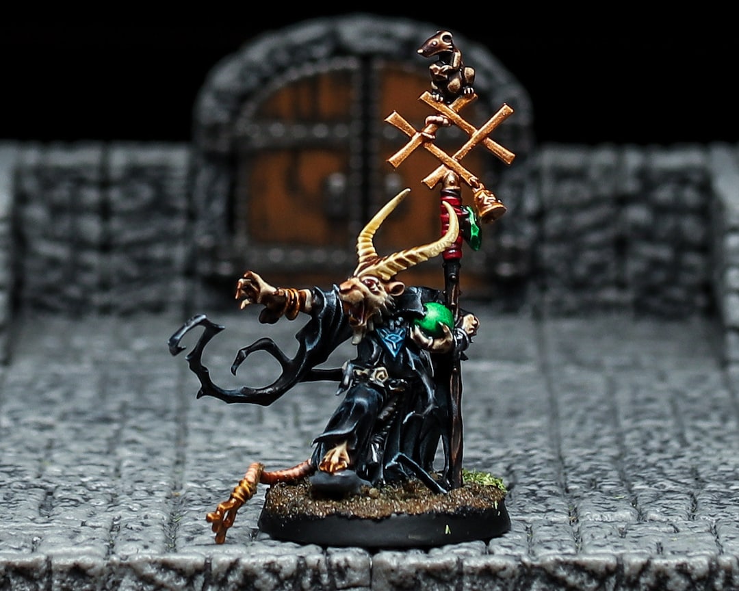 Grey Seer - Skaven - Pro Painted Warhammer Age of Sigmar Miniatures ...