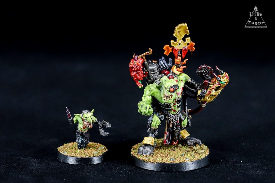 Painboss - Orks - Pro Painted Warhammer 40K Miniatures **COMMISSION ...