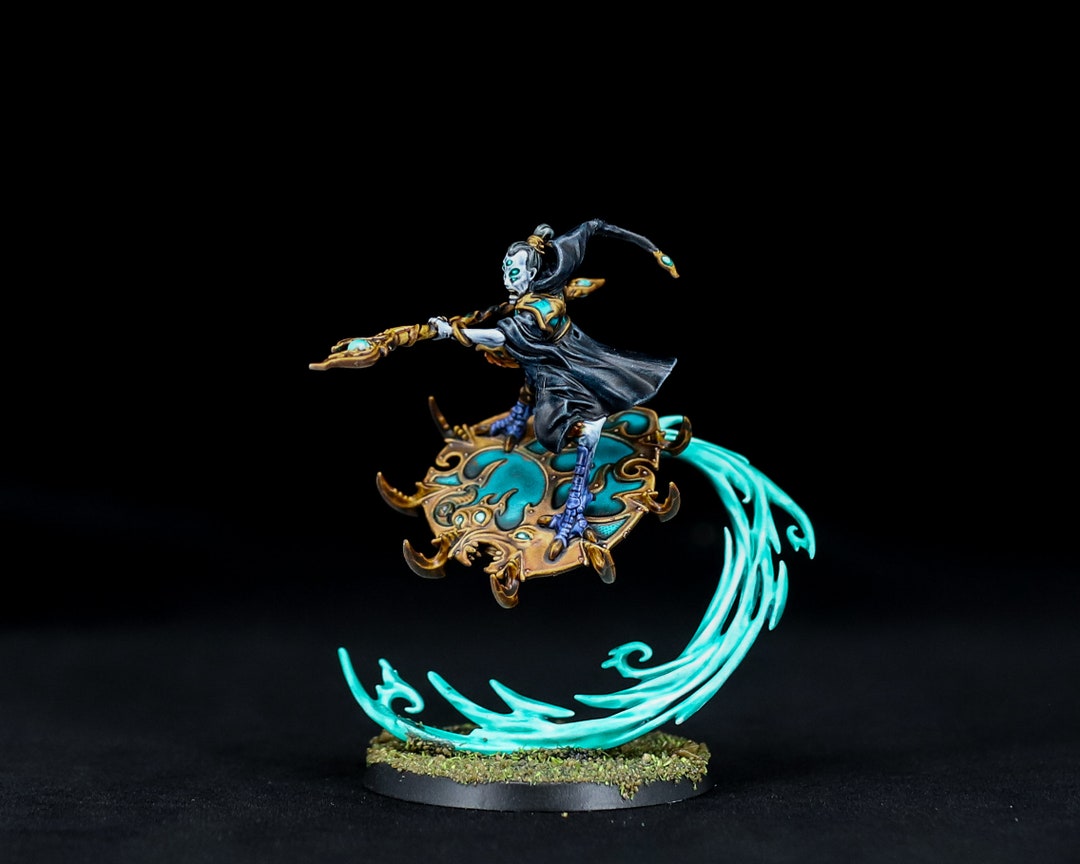 Magister on Disc of Tzeentch - Disciples of Tzeentch - Pro Painted ...