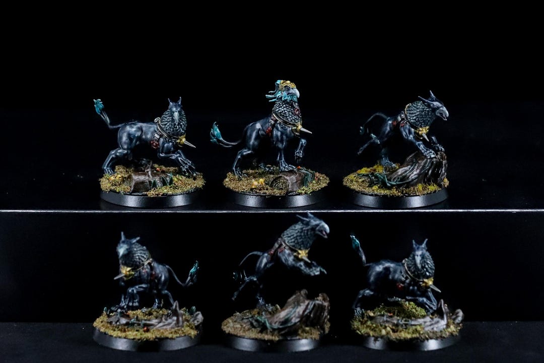 Gryph-hounds - Stormcast Eternals - Pro Painted Warhammer Age of Sigmar ...