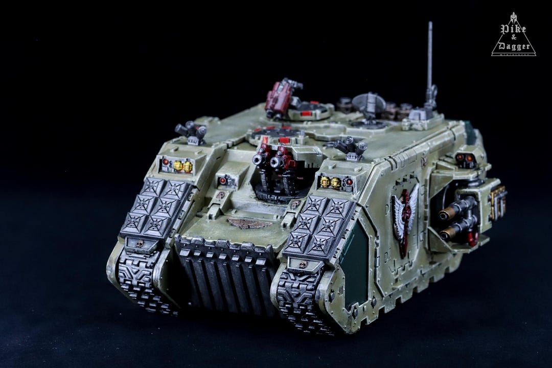 Land Raider - Space Marines - Pro Painted Warhammer 40K Miniatures ...